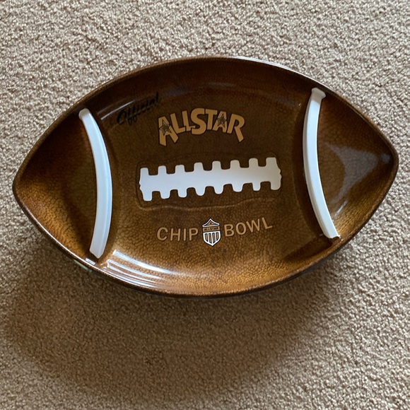 Dining | Nwt Football Chip Bowl | Poshmark